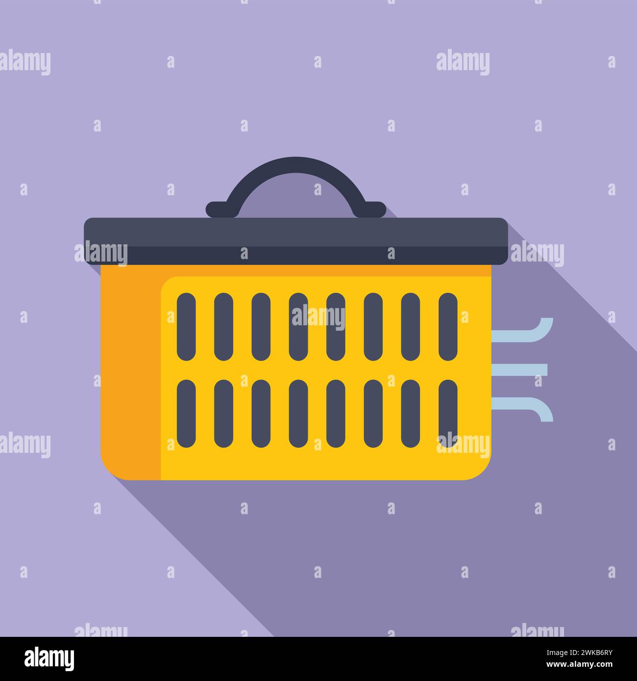 Solar panel handle icon flat vector. Sun controller. Module cell charge ...