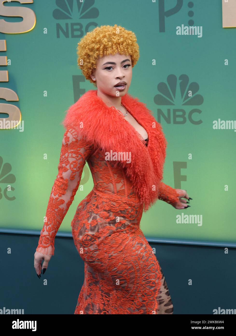 Ics Spice attends the 2024 People's Choice Awards at Barker Hangar on ...