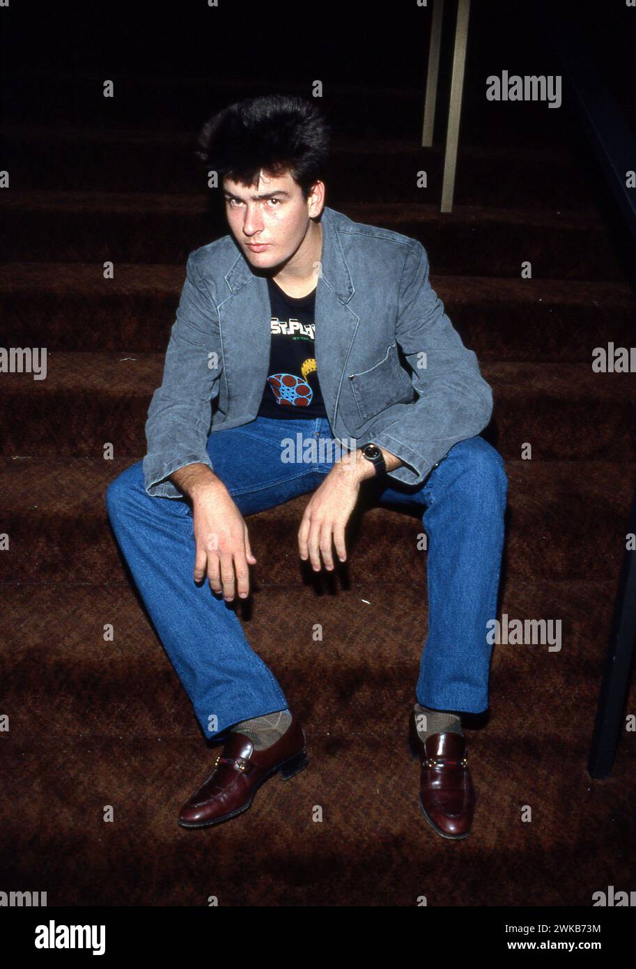 Charlie sheen 1984 hi-res stock photography and images - Alamy