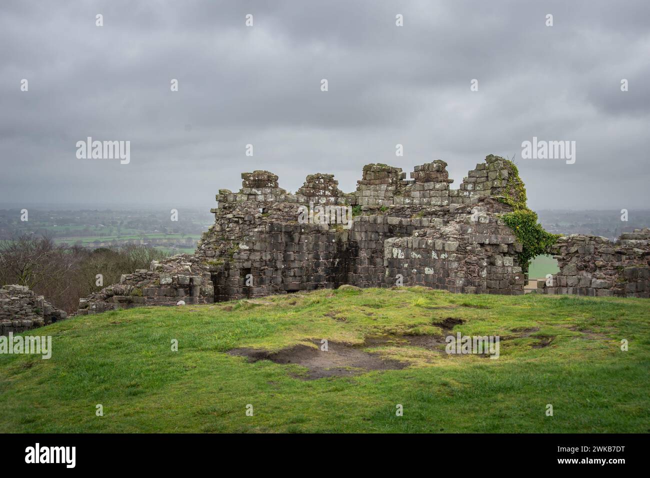 Beeston castle is one of the most dramatically sited medieval castles ...