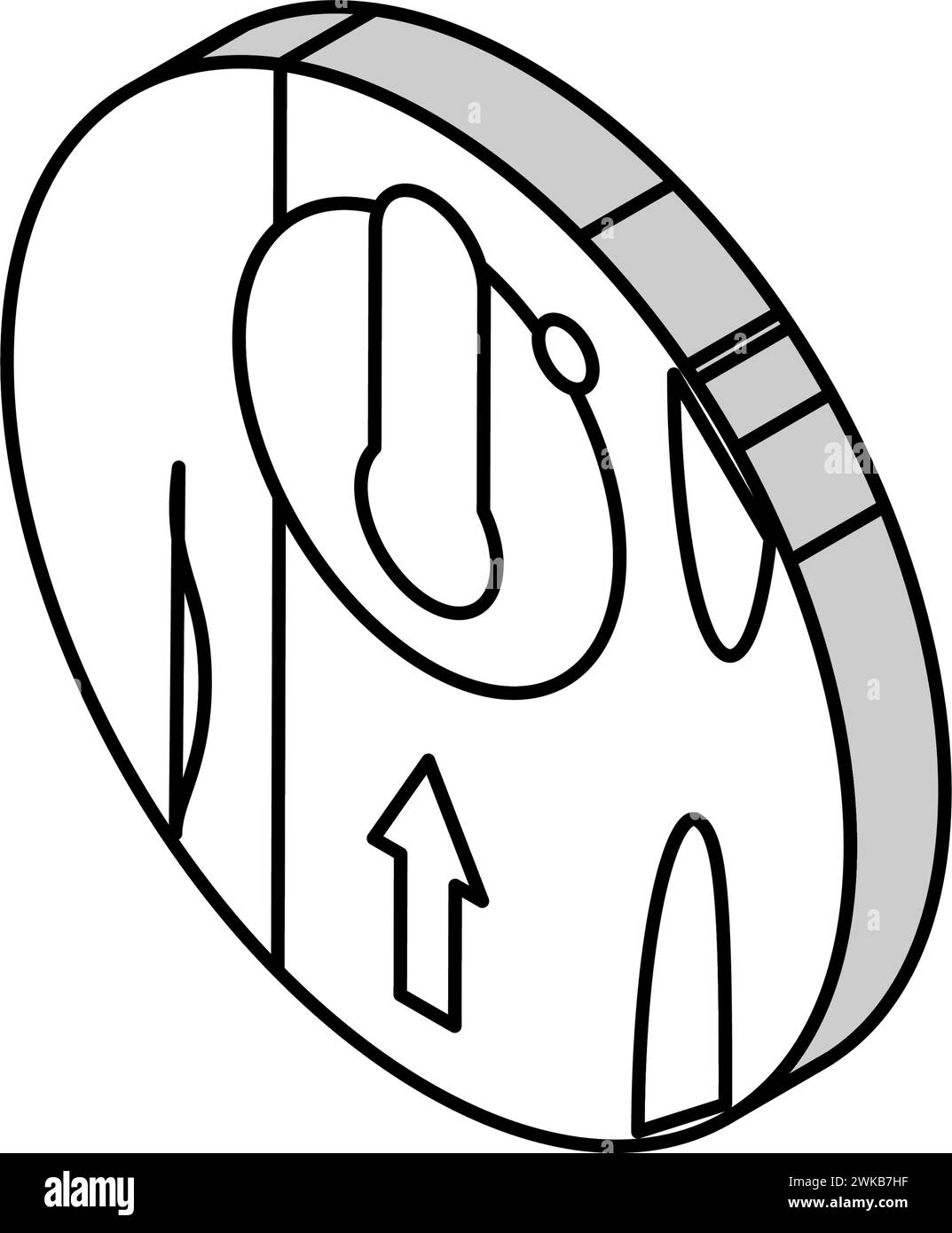 thermal insulation floor isometric icon vector illustration Stock ...