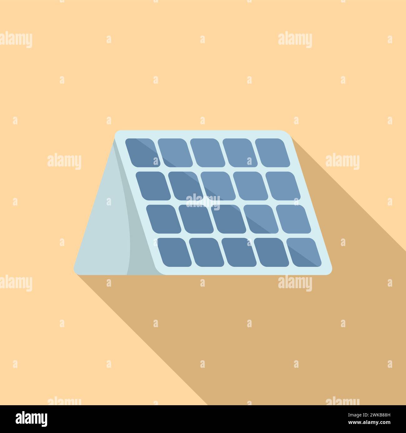 Portable solar module Stock Vector Images - Alamy