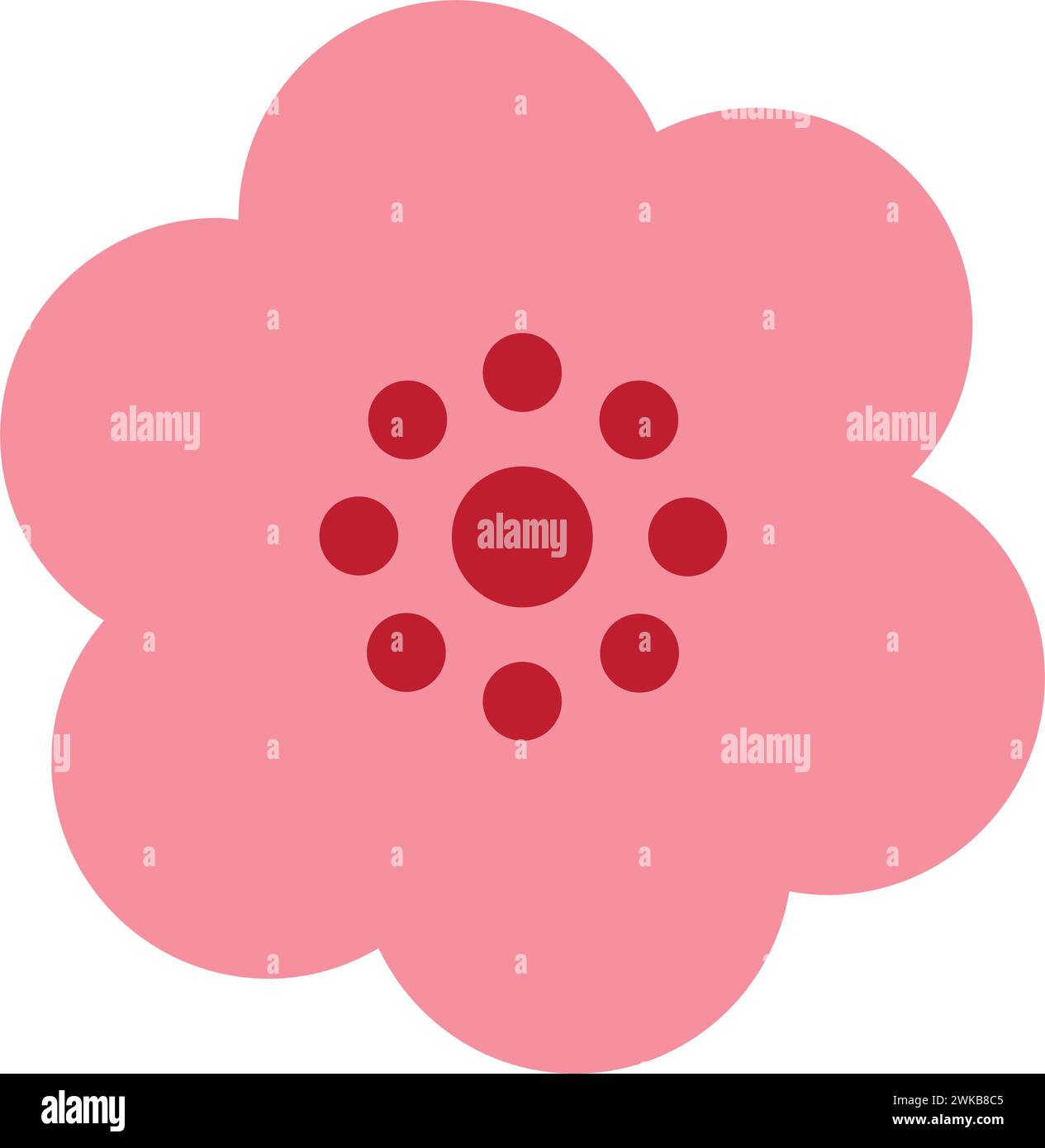 Colored flower icon Vector Stock Vector Image & Art - Alamy