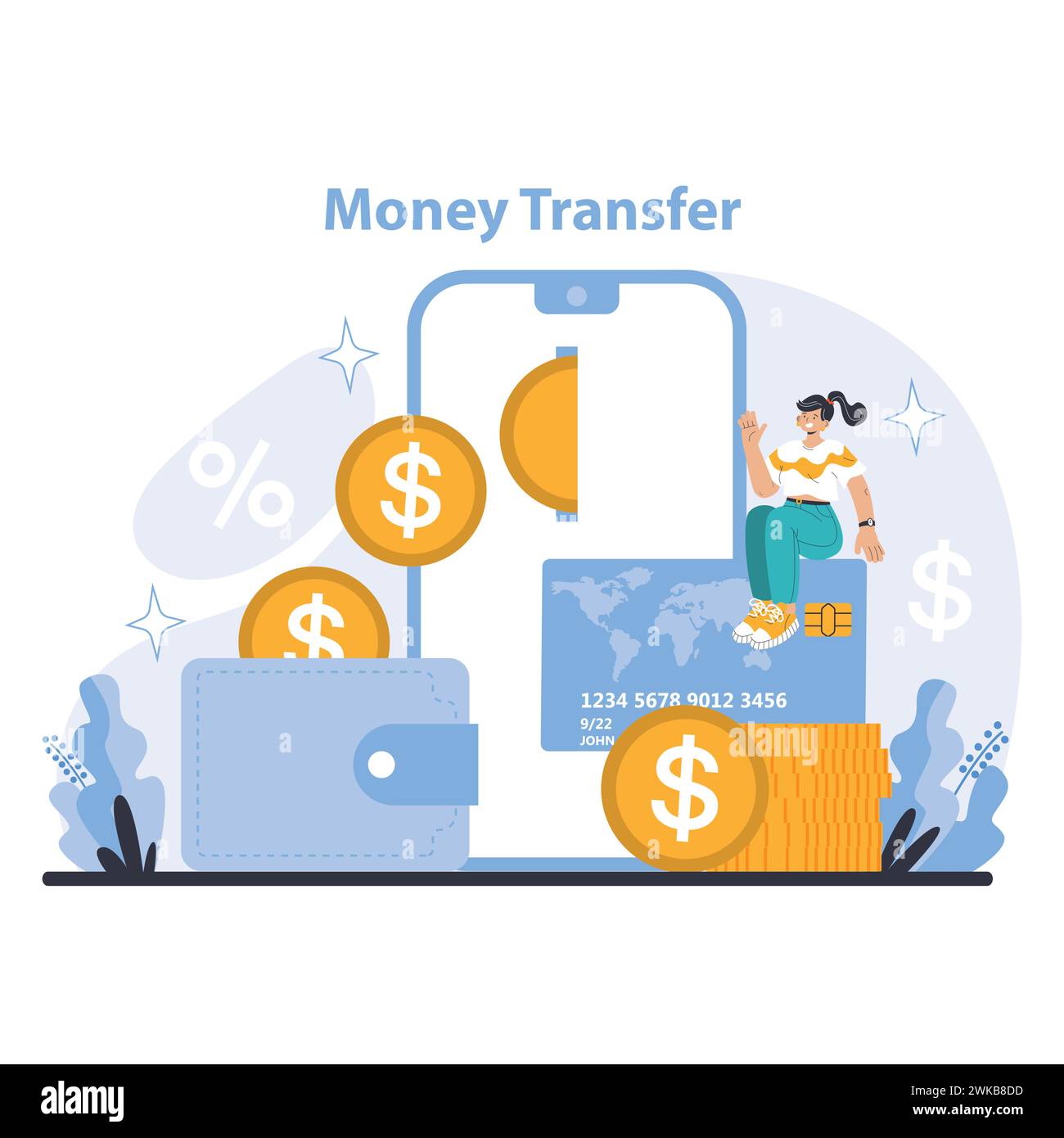Domestic transfers Stock Vector Images - Alamy