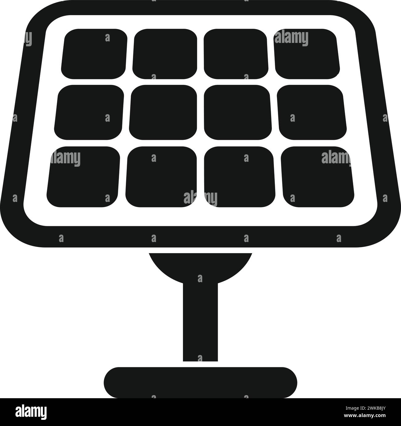 Array solar panel icon simple vector. Heat grid sun. Controller thermal ... Array solar panel icon simple vector. Heat grid sun. Controller thermal ...