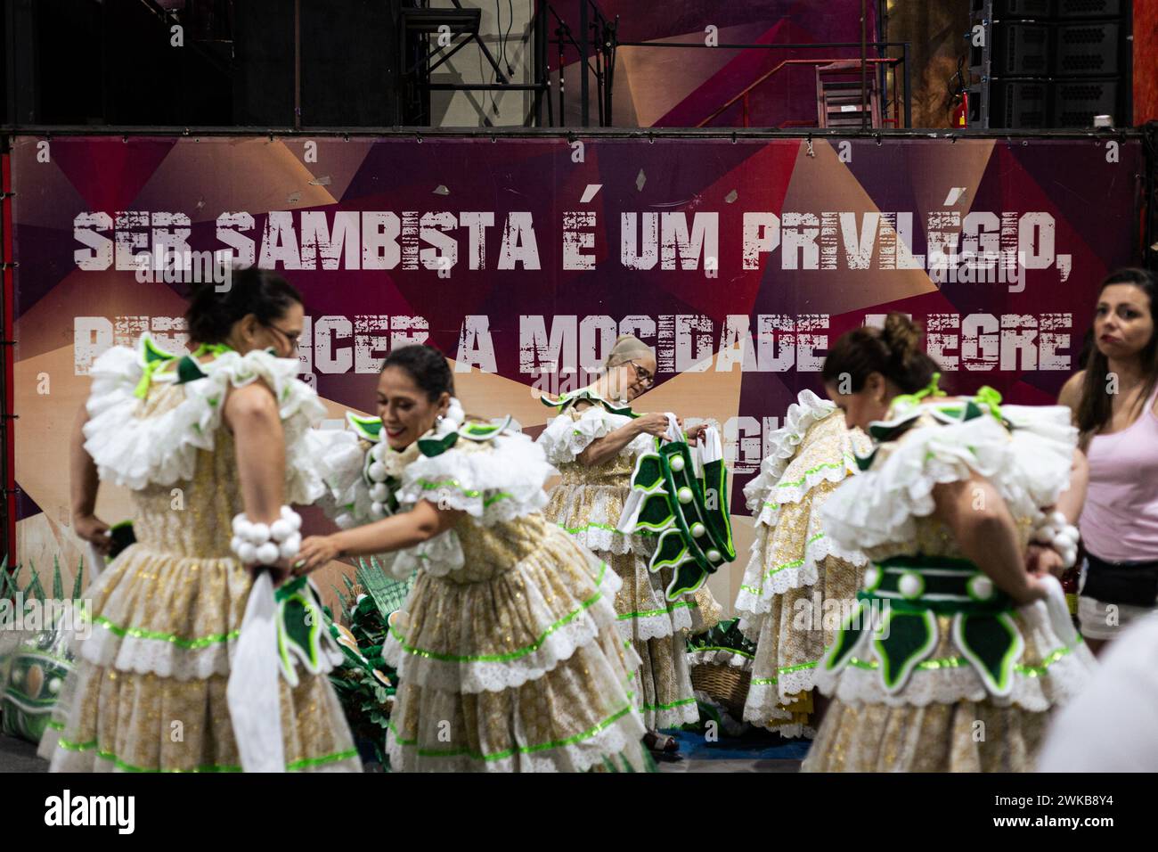 Samba school preparations hi-res stock photography and images - Alamy