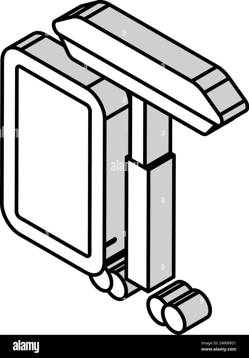 tray medical isometric icon vector illustration Stock Vector Image ...