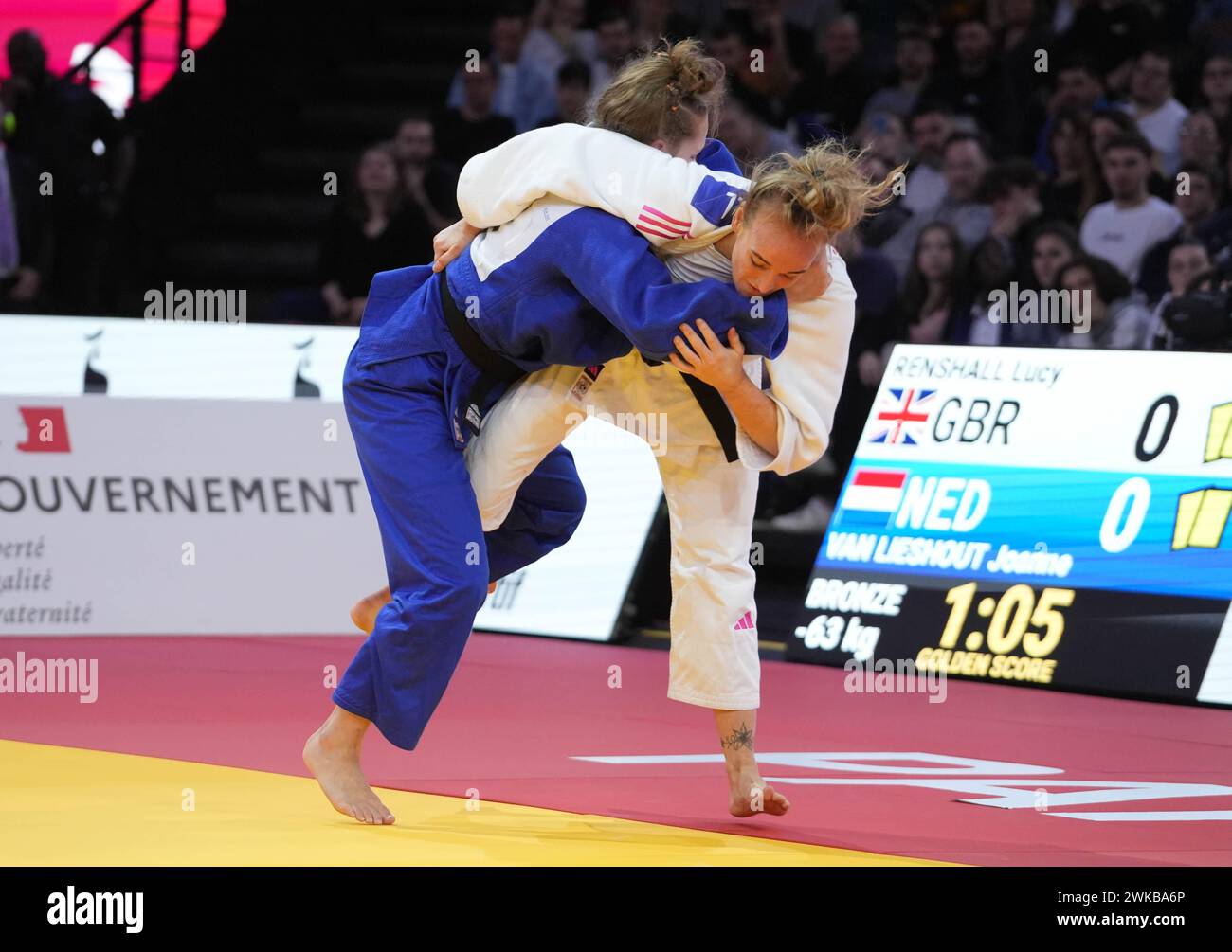 VAN LIESHOUT JOANNE of NETHERLANDS and RENSHALL LUCY of GREAT BRITAIN ...