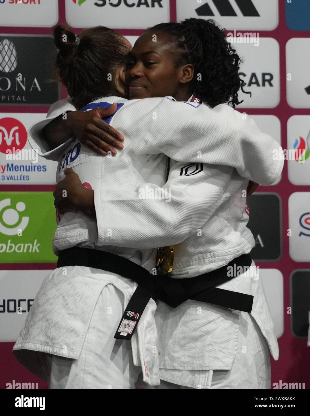 AGBEGNENOU CLARISSE OF FRANCE Podium during the Paris Grand Slam 2024 ...