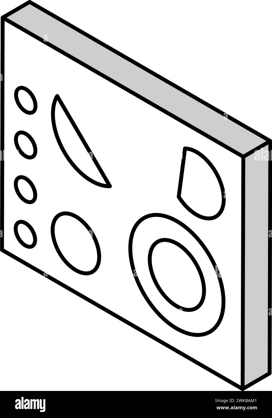 Isometric air conditioner Black and White Stock Photos & Images - Alamy