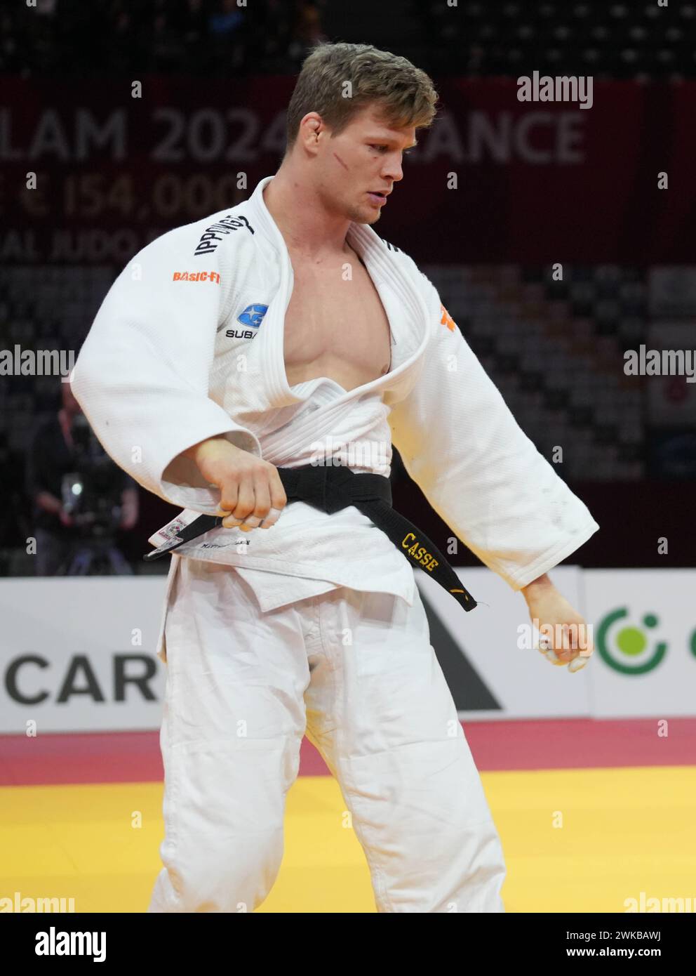 CASSE MATTHIAS OF BELGIUM and TCKAEV ZELIM of AZERBAIJAN during the ...