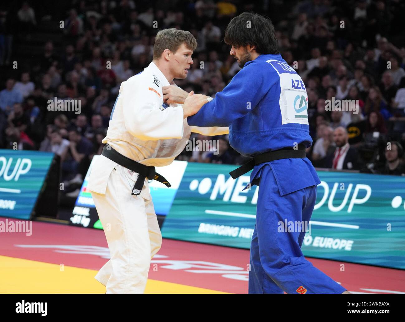 CASSE MATTHIAS OF BELGIUM and TCKAEV ZELIM of AZERBAIJAN during the ...
