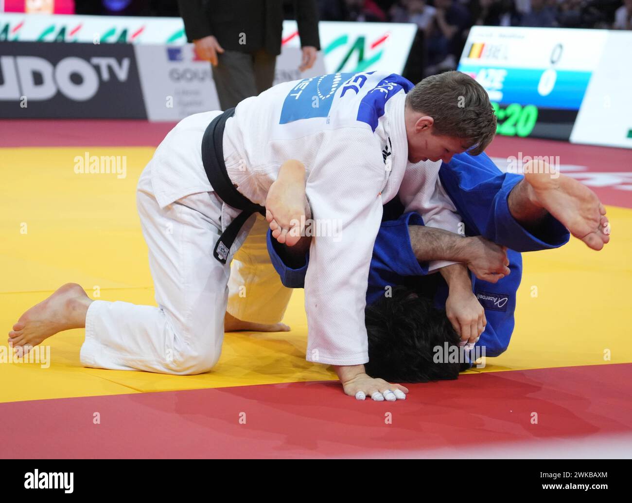 CASSE MATTHIAS OF BELGIUM and TCKAEV ZELIM of AZERBAIJAN during the ...