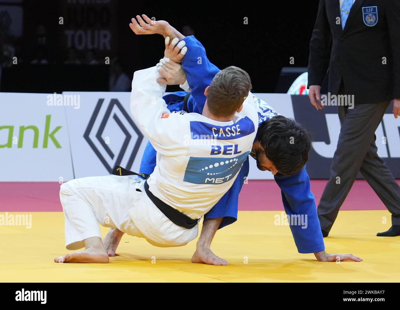 CASSE MATTHIAS OF BELGIUM and TCKAEV ZELIM of AZERBAIJAN during the ...