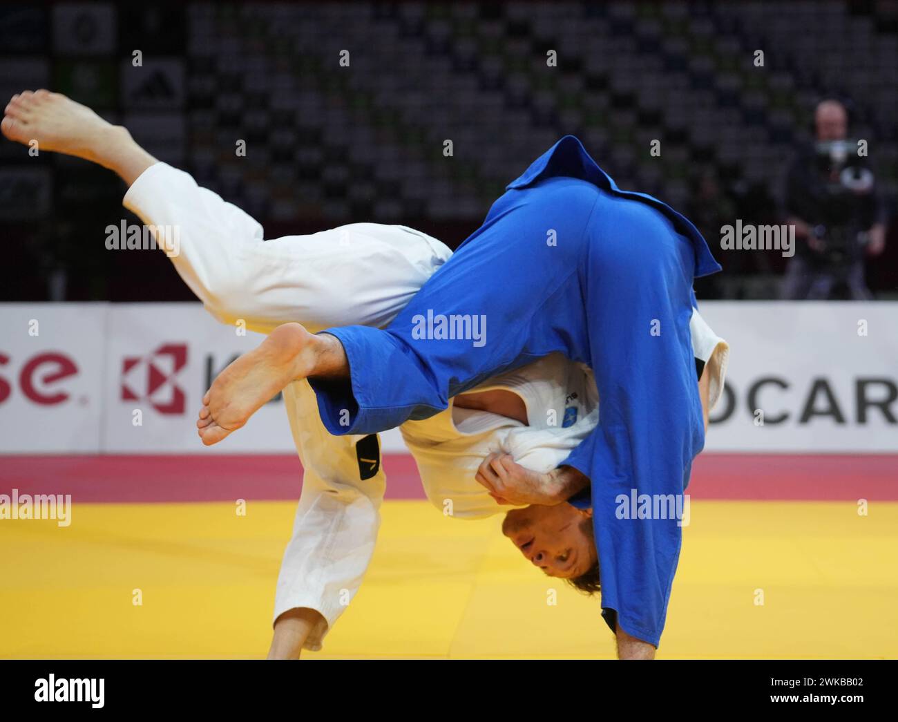 CASSE MATTHIAS OF BELGIUM and TCKAEV ZELIM of AZERBAIJAN during the ...