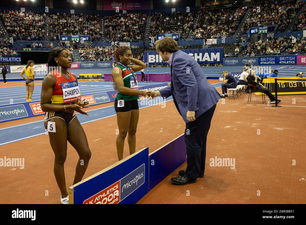 Birmingham, 18 February 2024, PIPI Ama, EDUAN Success and IRONSIDE ...