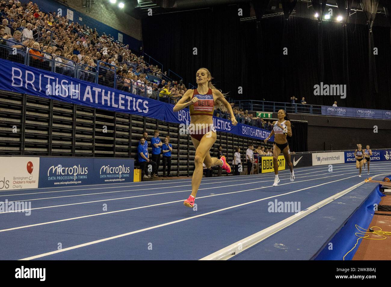 Birmingham, 18 February 2024, BELL Georgia, WALCOTT NOLAN Revee 1500m ...