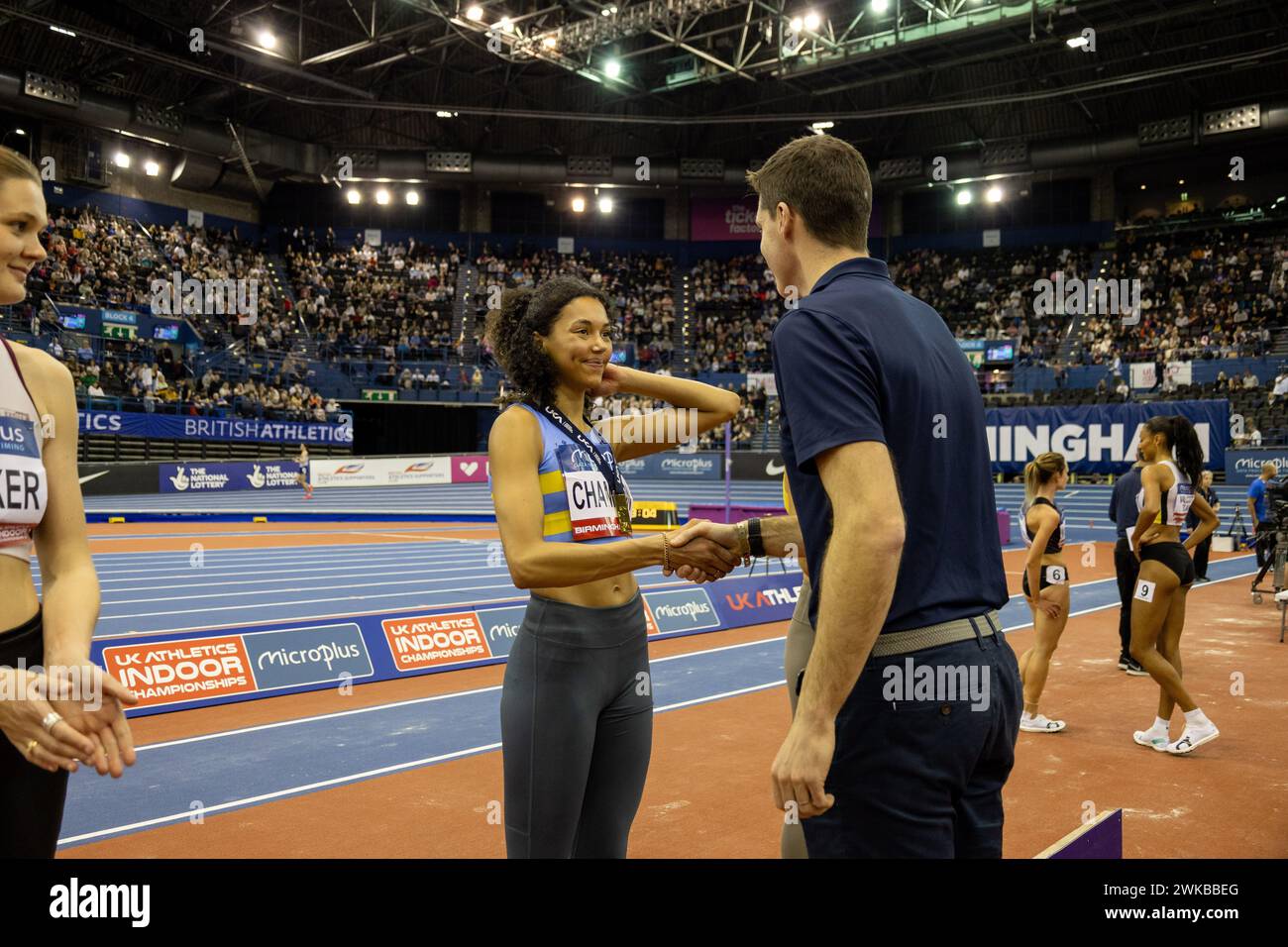 Birmingham, 18 February 2024, LAKE Morgan, ANSON Kate and WALLIKER Lucy ...