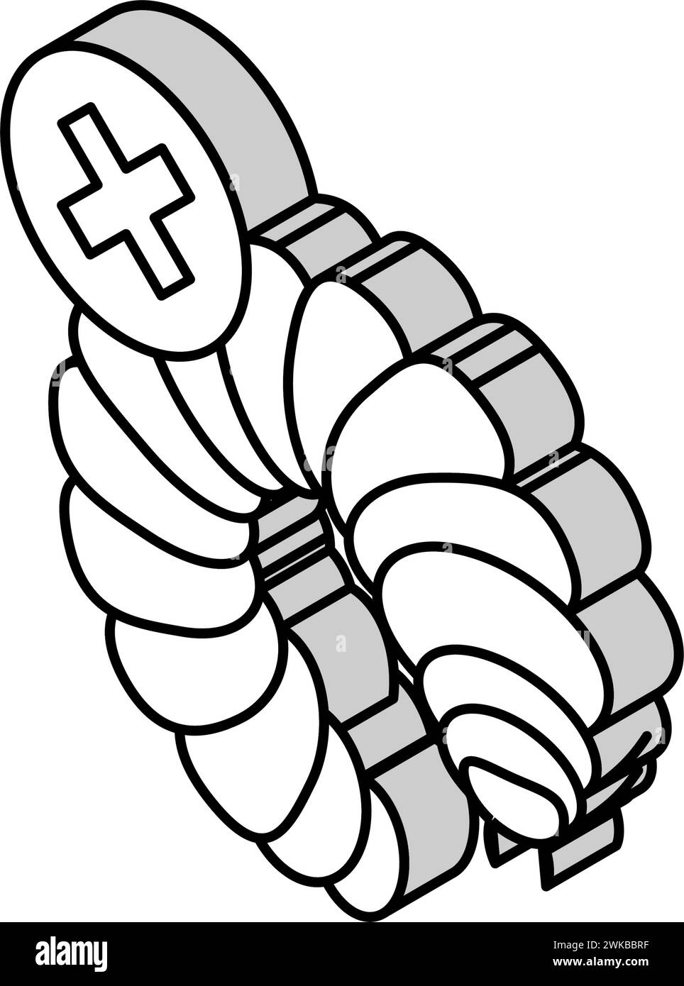 woodworm treatment isometric icon vector illustration Stock Vector ...