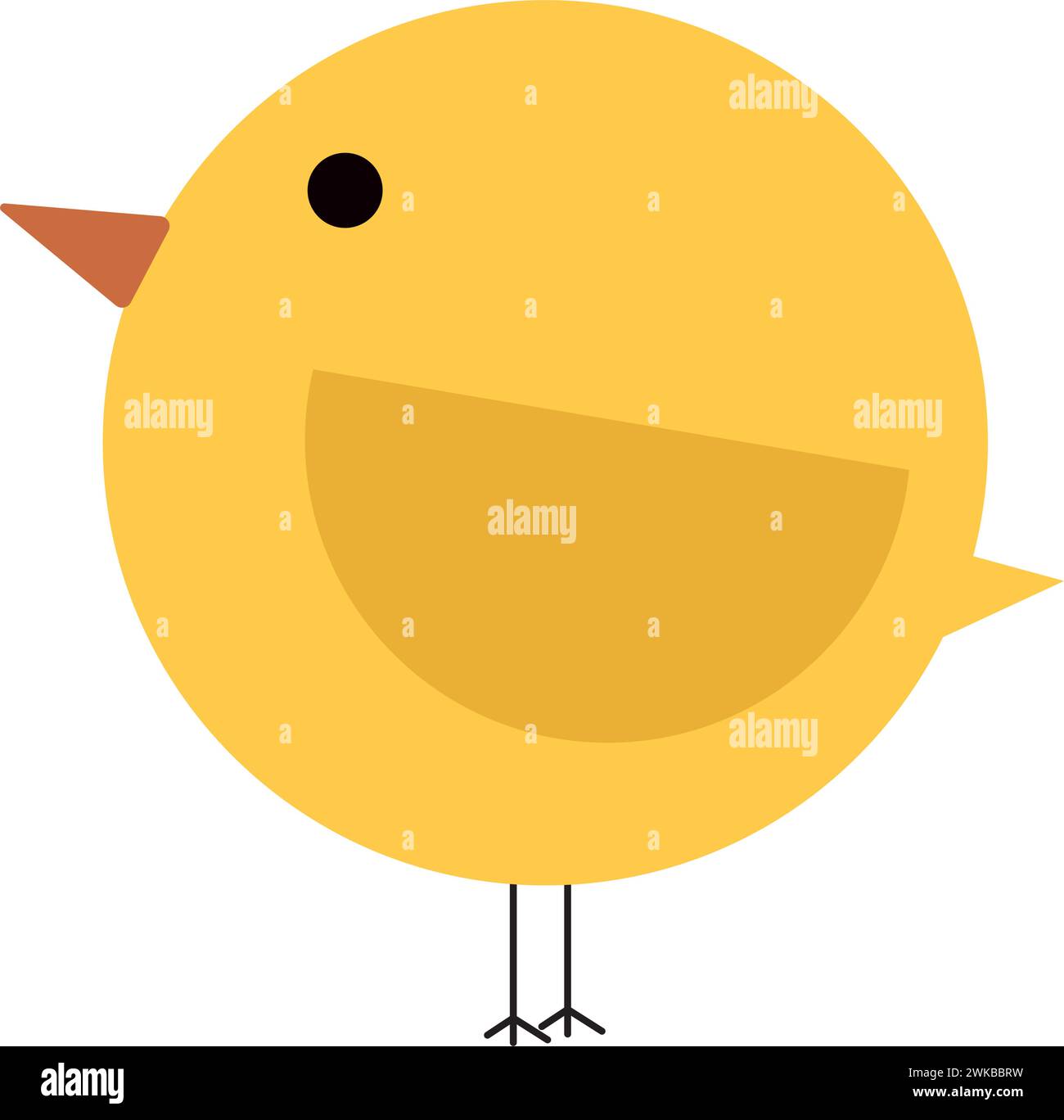 Colored cute chicken character Vector Stock Vector Image & Art - Alamy