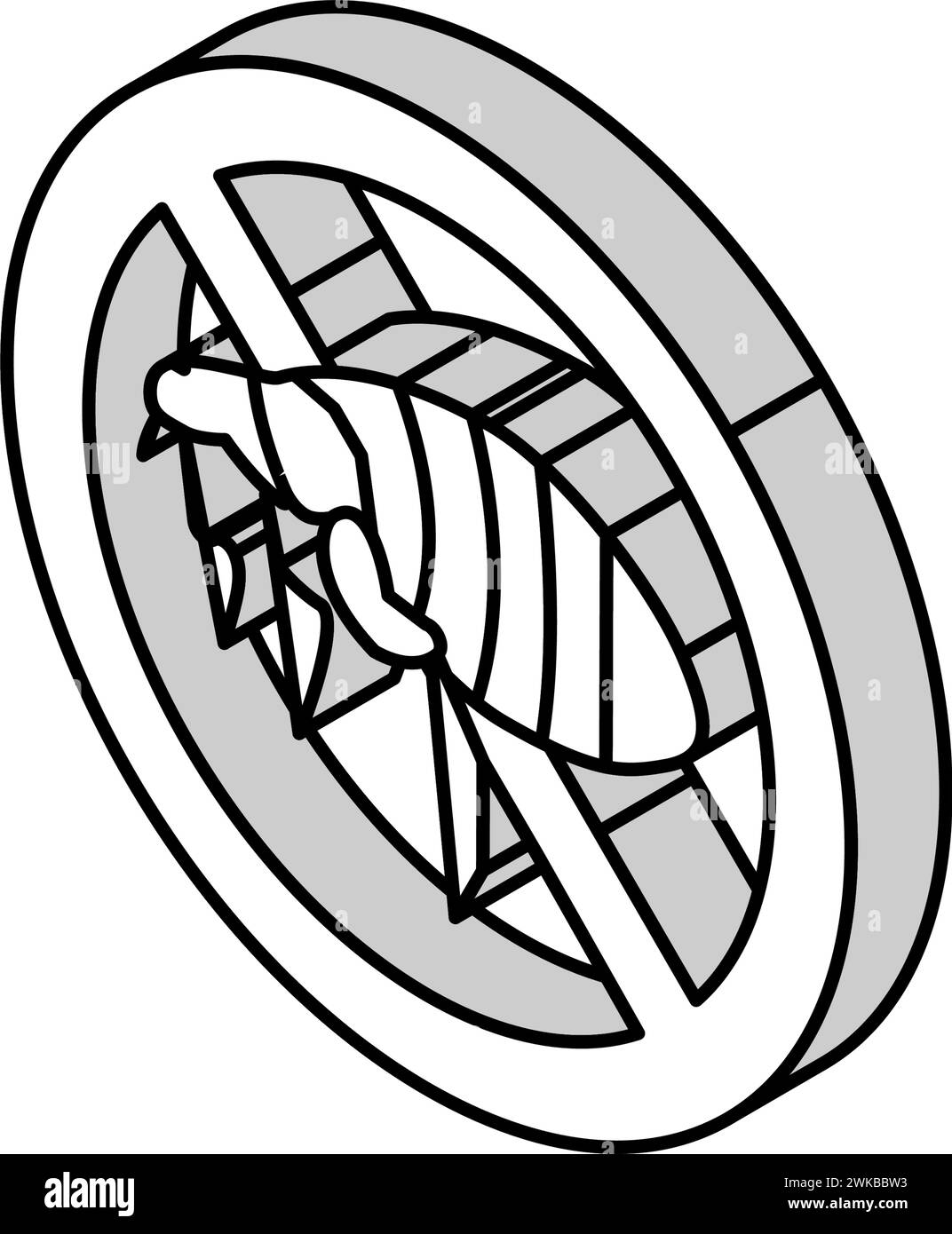 flea treatment isometric icon vector illustration Stock Vector Image ...