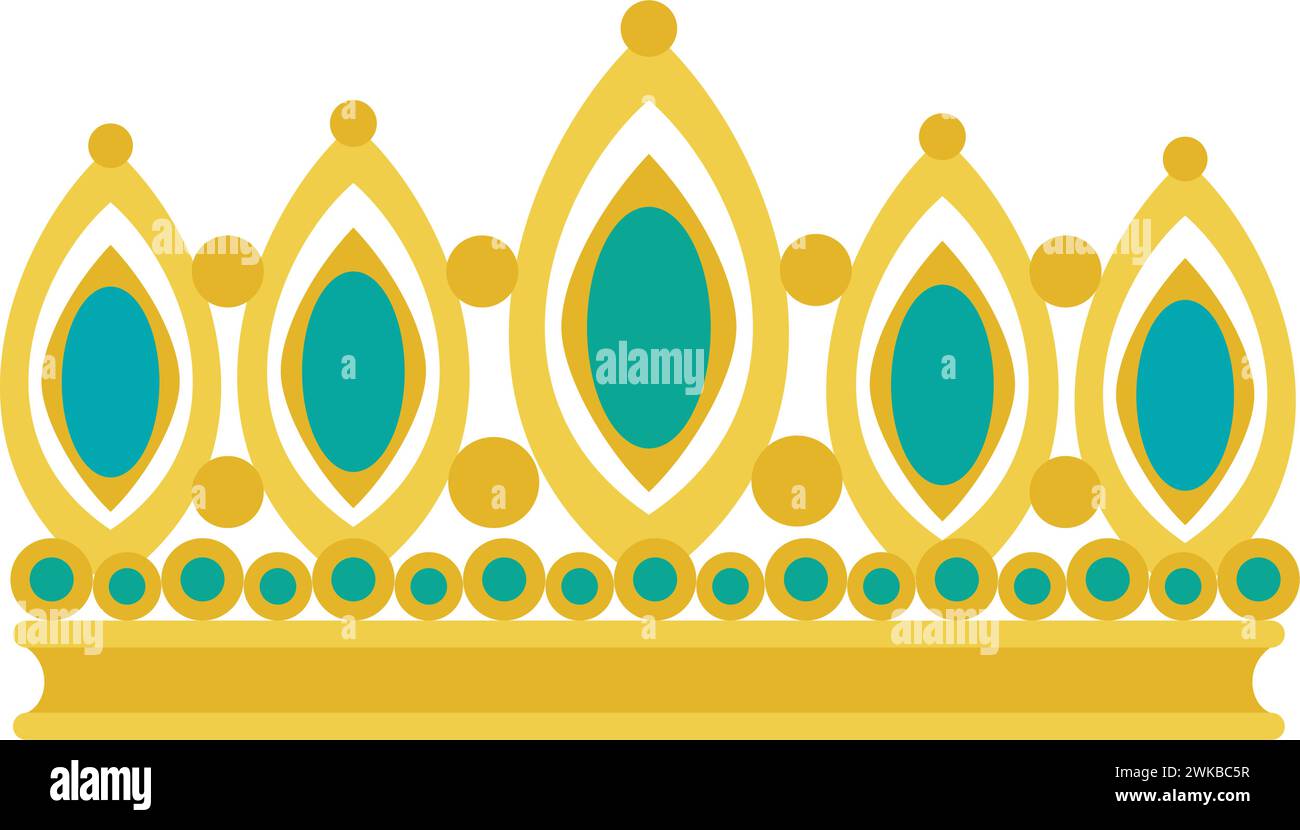 Colored royal crown icon Vector Stock Vector Image & Art - Alamy