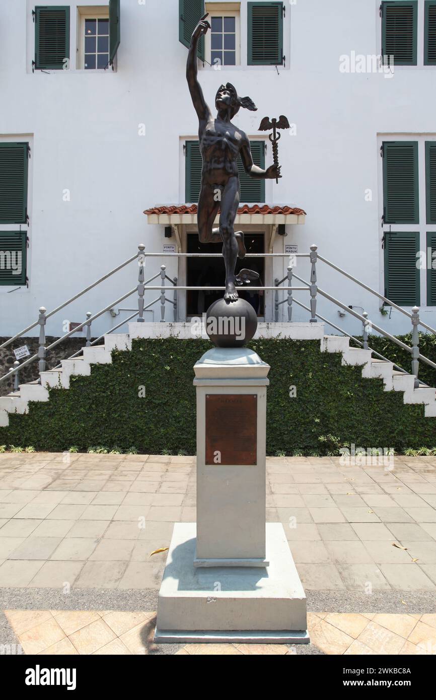 Fatahillah Square in Kota Tua, the old town of Jakarta and center of ...