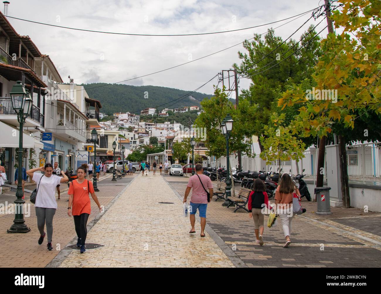 Skiathos island, Greece - August 25th 2022 - Photos of the port, city ...