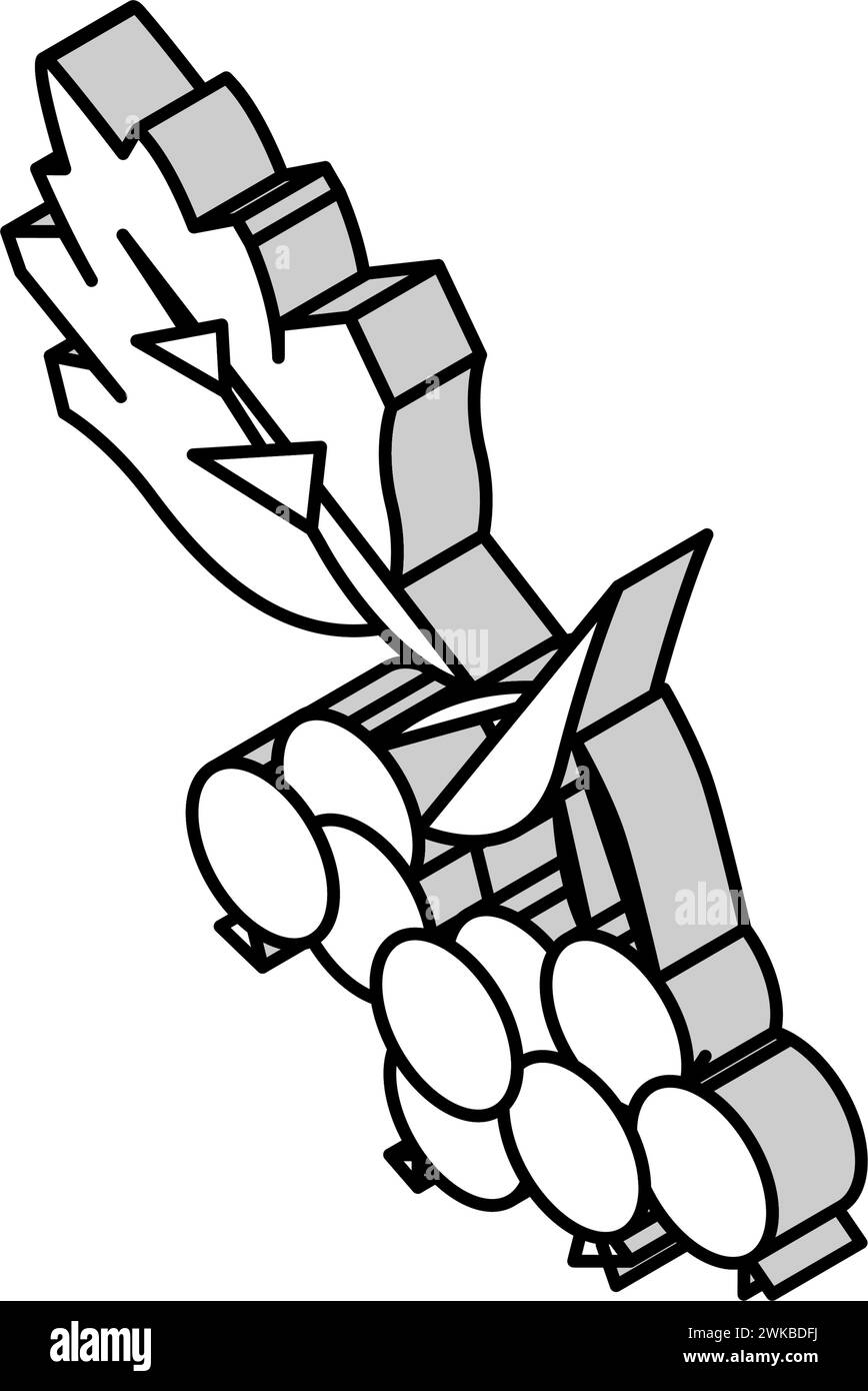 hawthorn berry isometric icon vector illustration Stock Vector Image ...