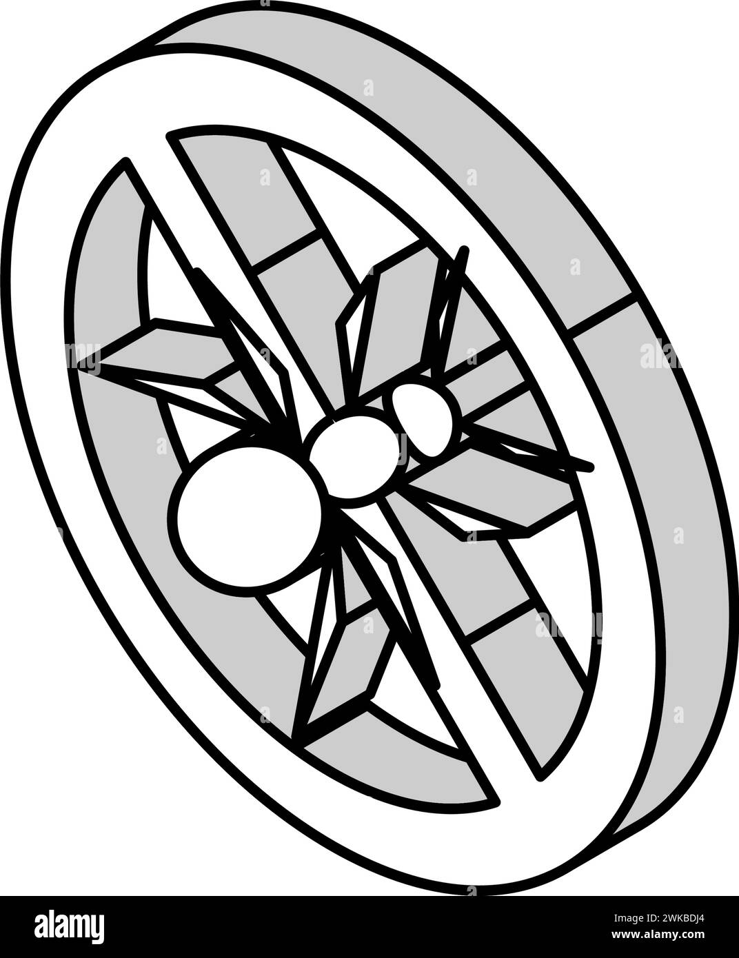 ant treatment isometric icon vector illustration Stock Vector Image ...