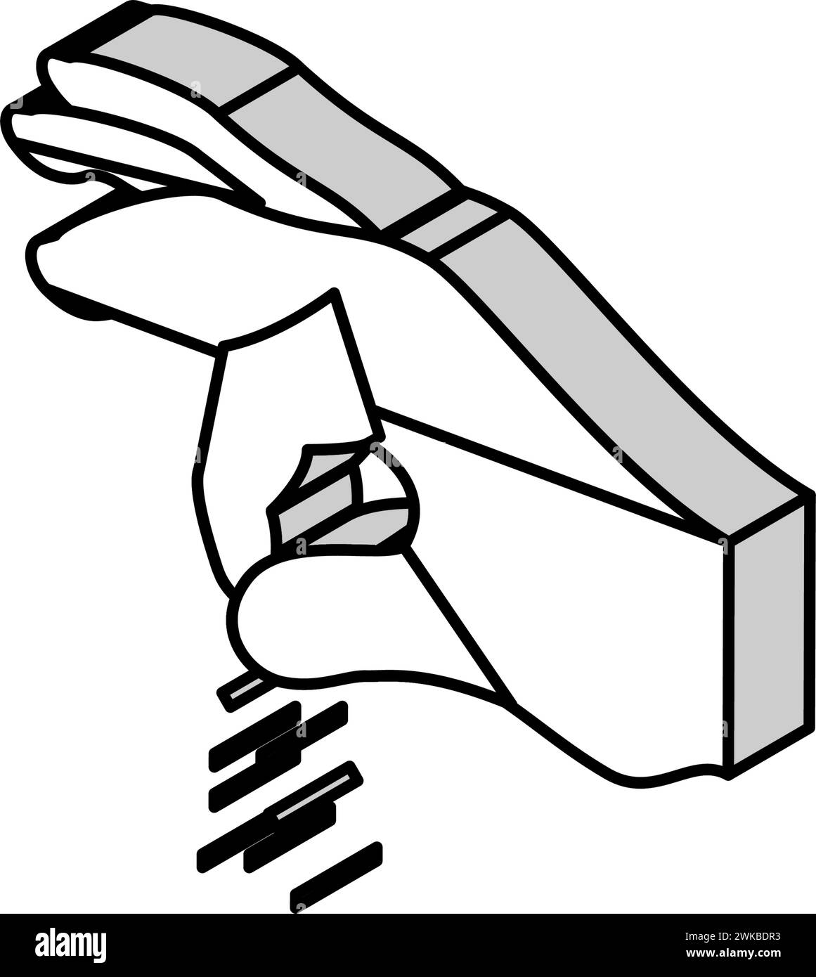 pinch spice isometric icon vector illustration Stock Vector Image & Art ...