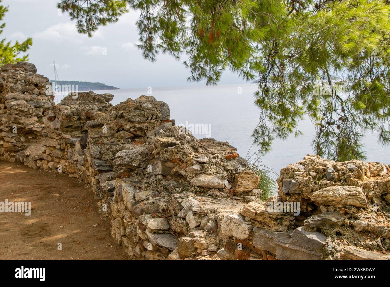 Skiathos island, Greece - August 25th 2022 - Photos of the port, city ...
