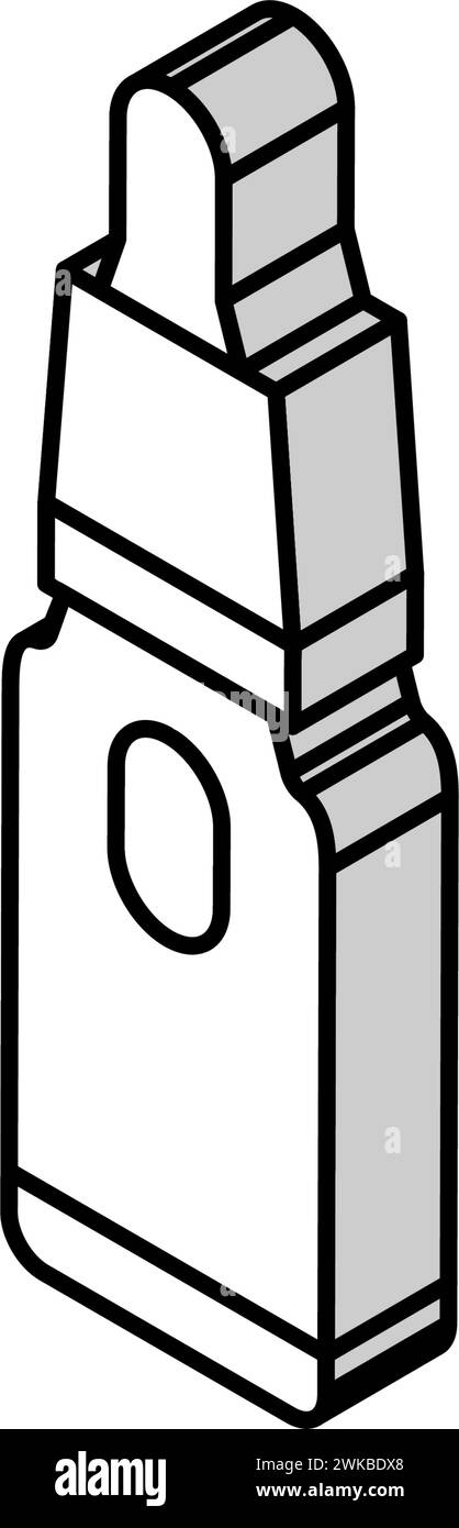 skin booster isometric icon vector illustration Stock Vector Image ...