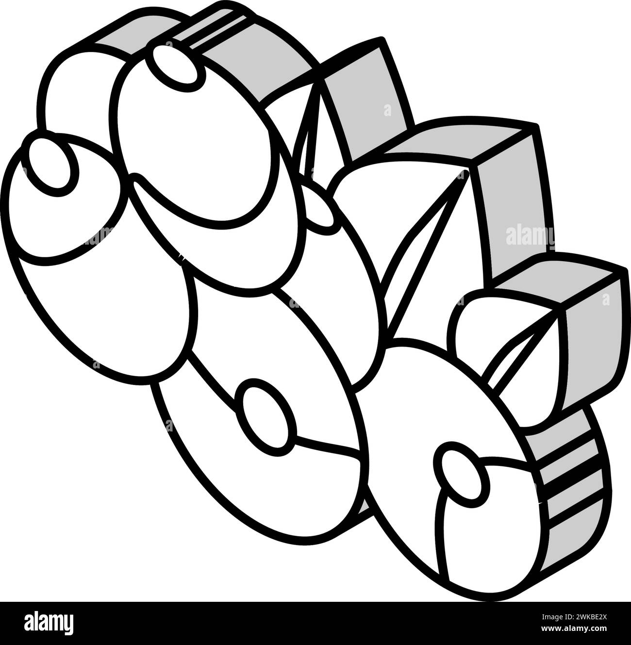 currant berry isometric icon vector illustration Stock Vector Image ...