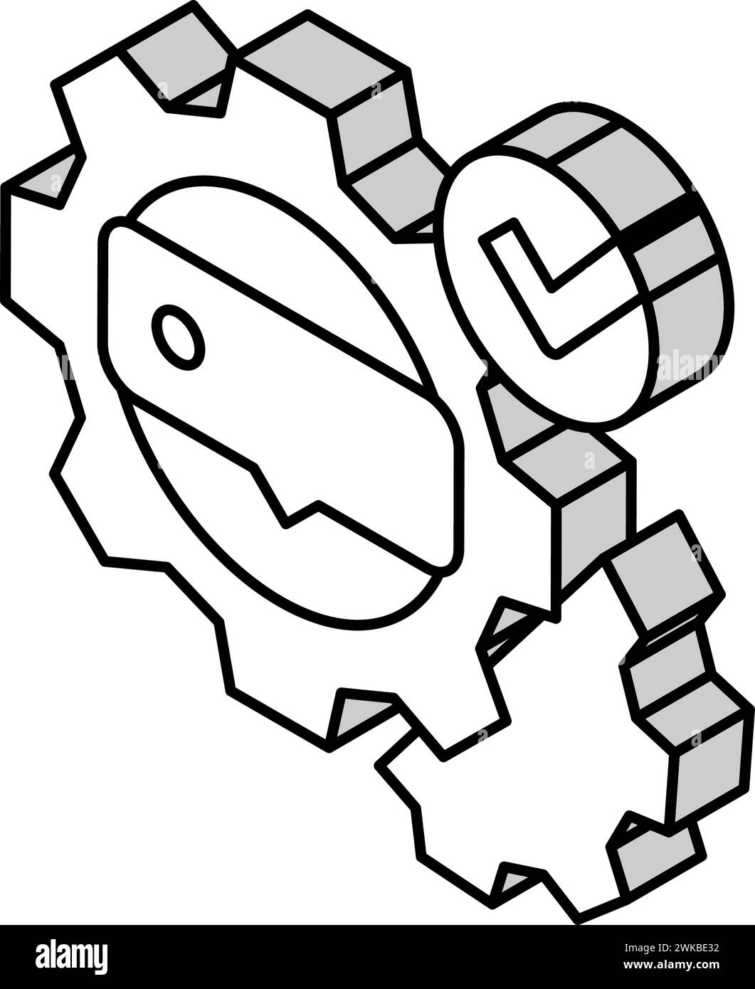 Tutorial Processing Isometric Icon Vector Illustration Stock Vector Image And Art Alamy