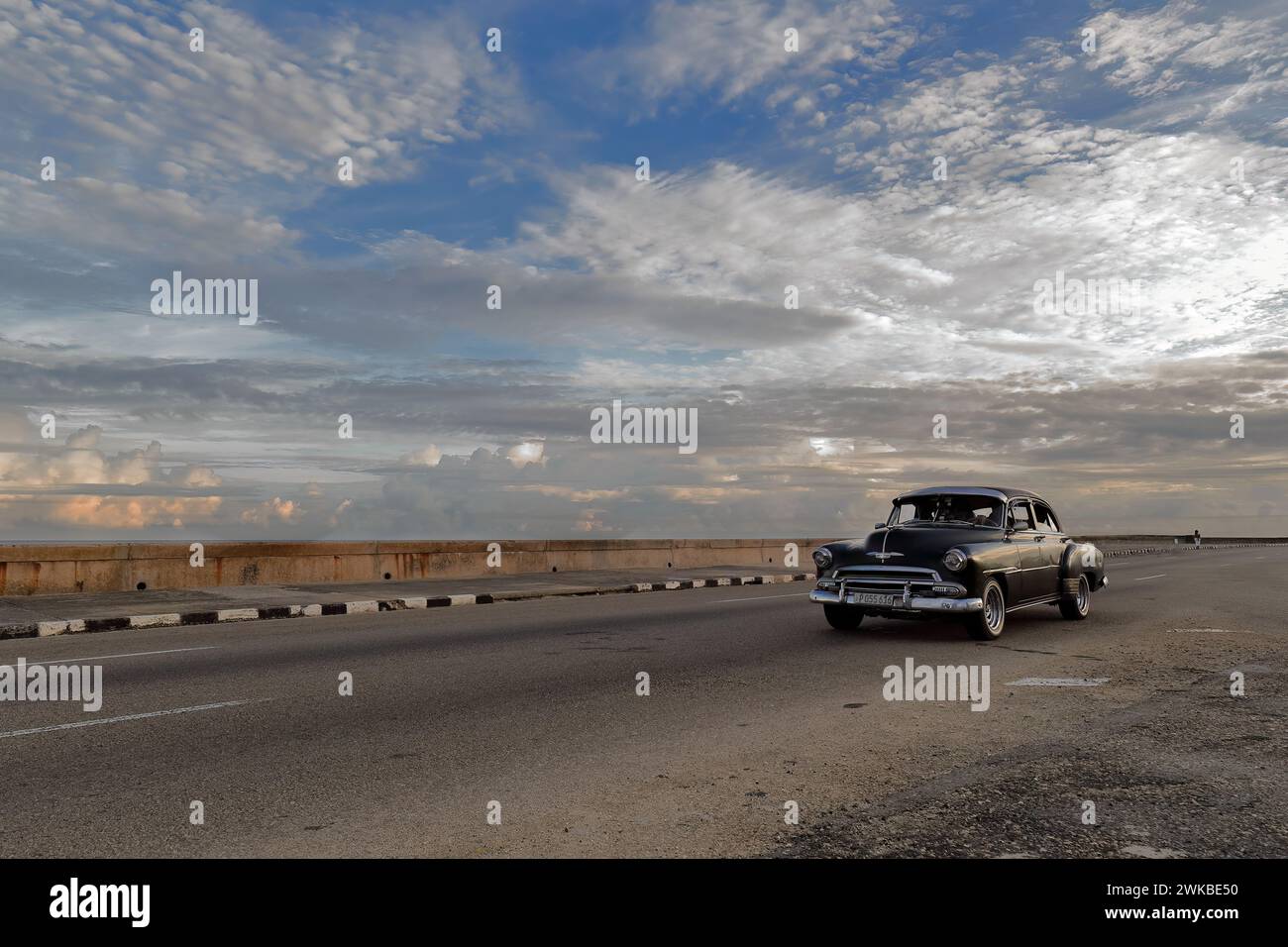 007 Old black painted almendron car -yank tank, Chevrolet American ...