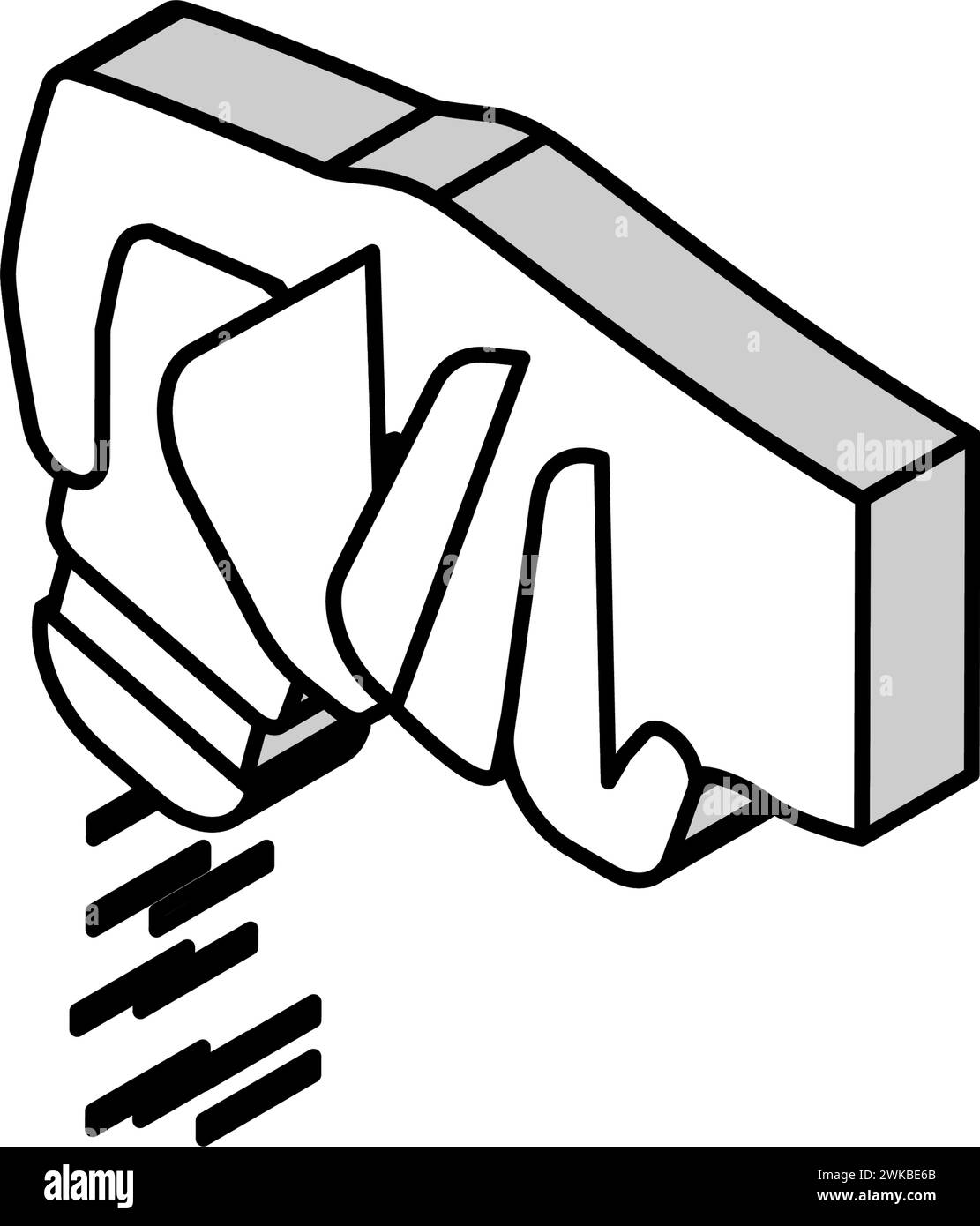 salt add isometric icon vector illustration Stock Vector Image & Art ...