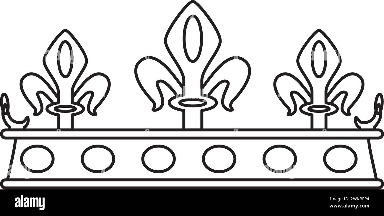 Royal crown outline icon Vector Stock Vector Image & Art - Alamy Royal crown outline icon Vector Stock Vector Image & Art - Alamy