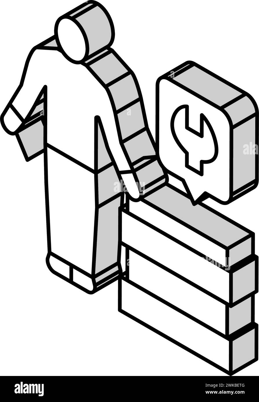 furniture assembler isometric icon vector illustration Stock Vector ... furniture assembler isometric icon vector illustration Stock Vector ...