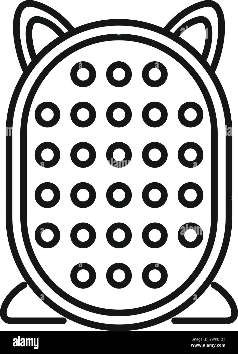 Antistress toy icon outline Cut Out Stock Images & Pictures - Alamy