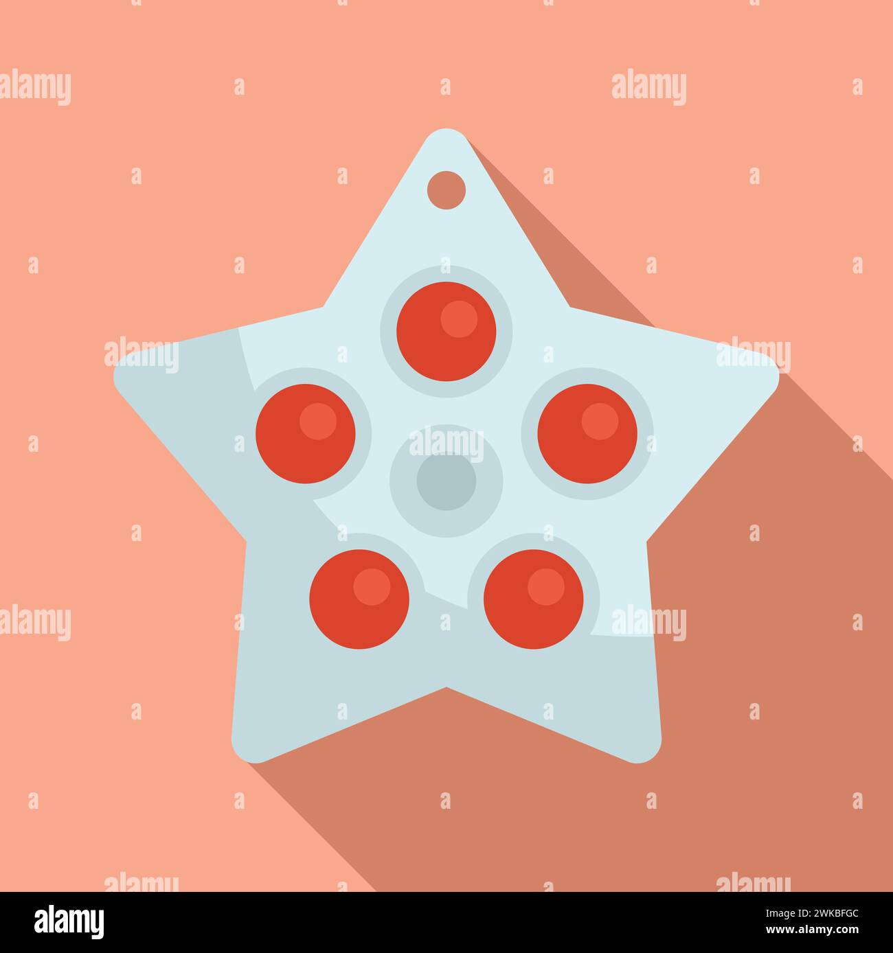 Popit star Stock Vector Images - Alamy