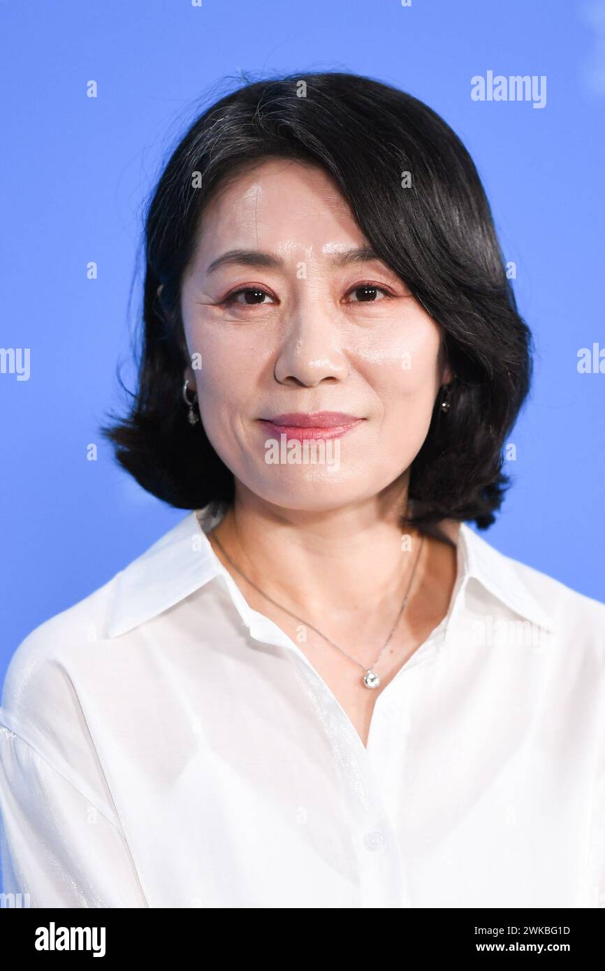 Berlin, Germany. 16th Feb, 2024. Cho Yunhee attending the Yeohaengjaui ...