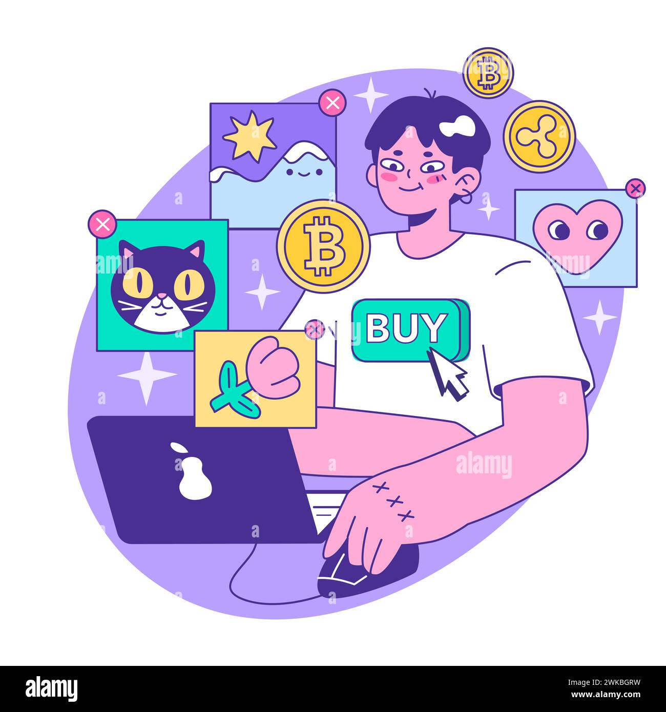 Metaverse. VR futuristic technology. Digital environment or online ...