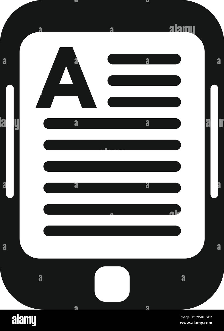 Tablet based education Stock Vector Images - Alamy