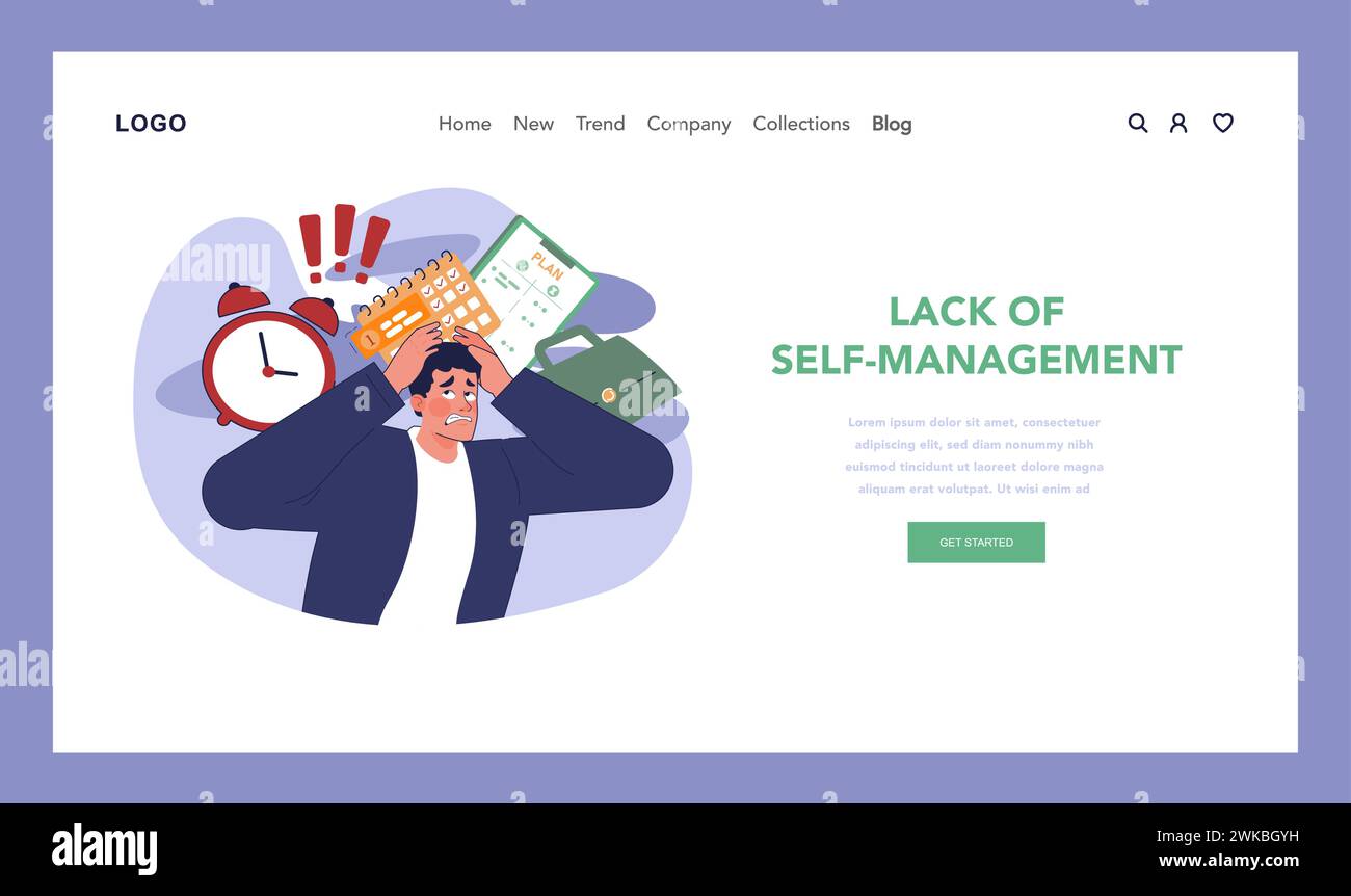 Self forgetfulness Stock Vector Images - Alamy