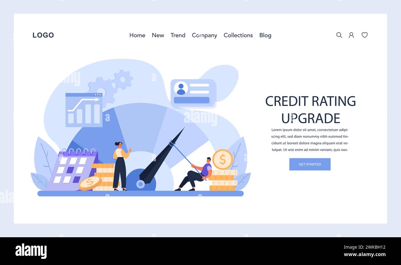 Credit Score Enhancement Strategy. Visual representation of the effort ...