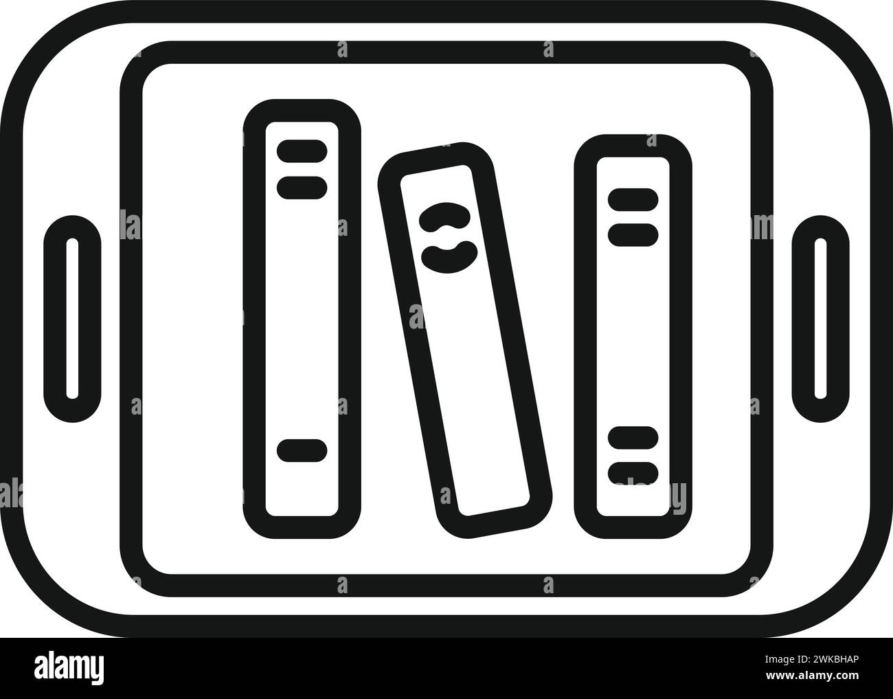 Tablet online books icon outline vector. Read person guide. Books ...