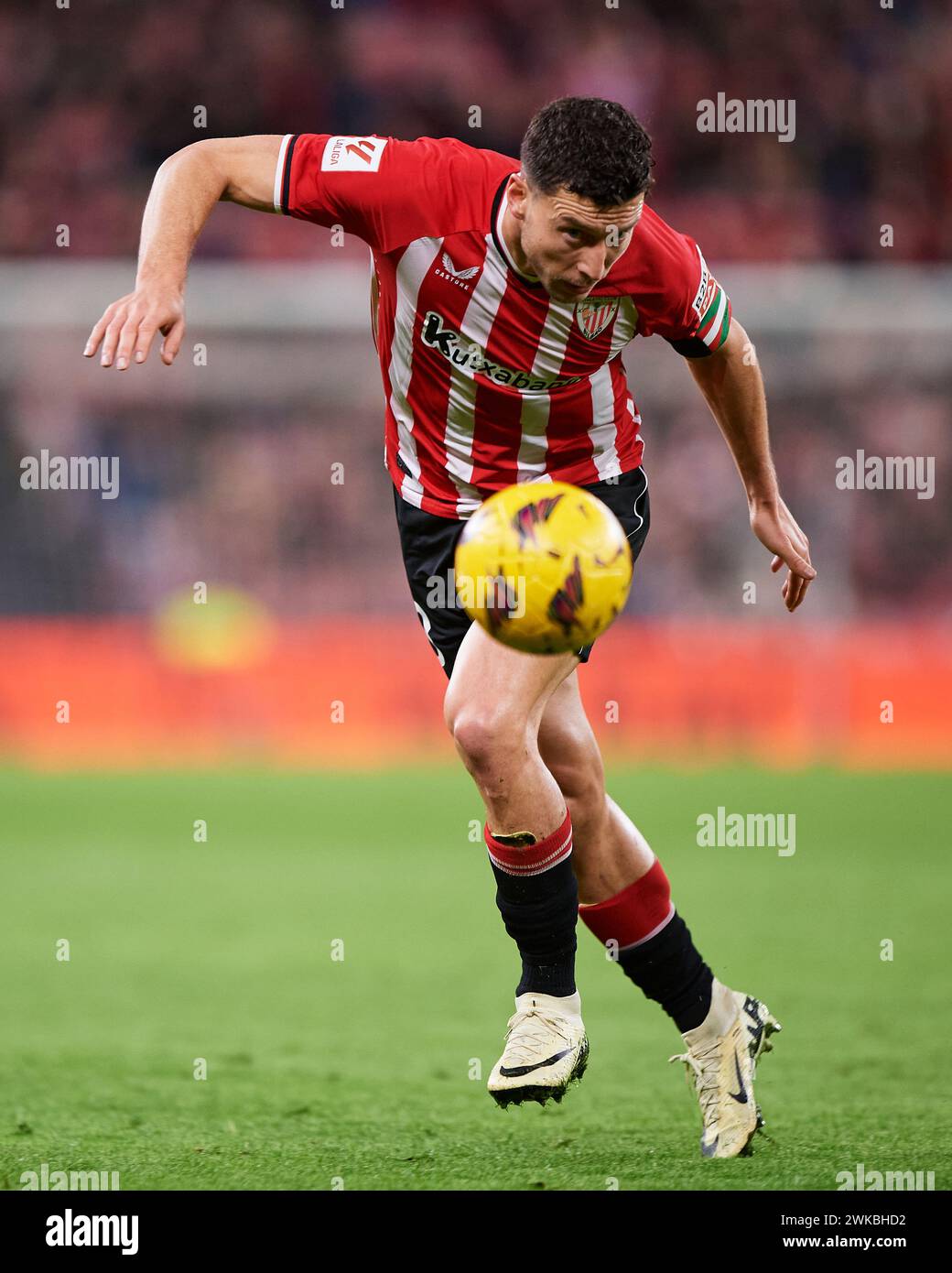 Bilbao, Spain. February 19, 2024. Oscar de Marcos of Athletic Club in ...