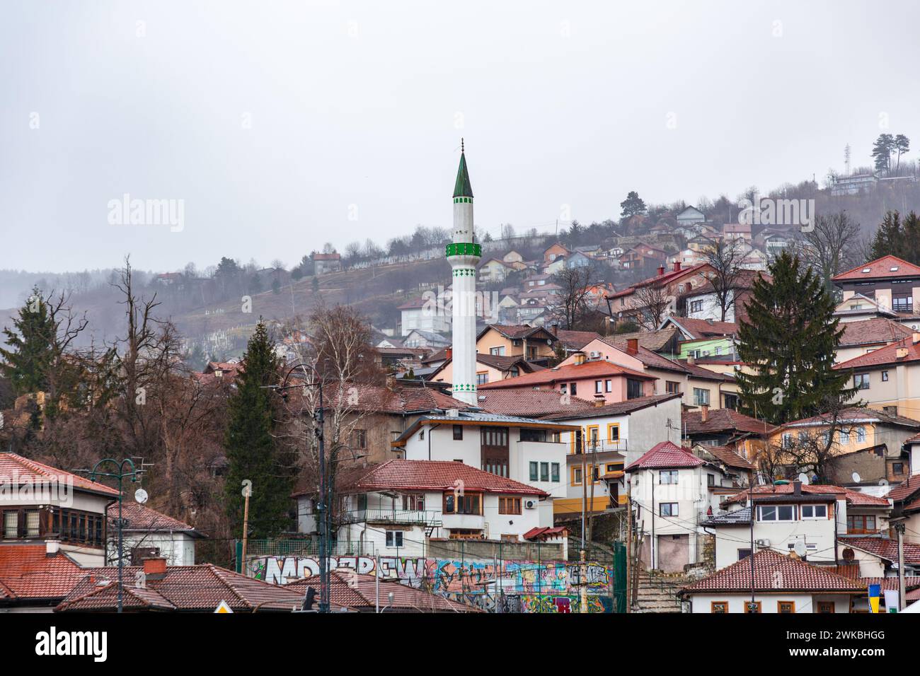 Sarajevo - Bosnia and Herzegovina - 11 FEB 2024: Typical Bosnian ...
