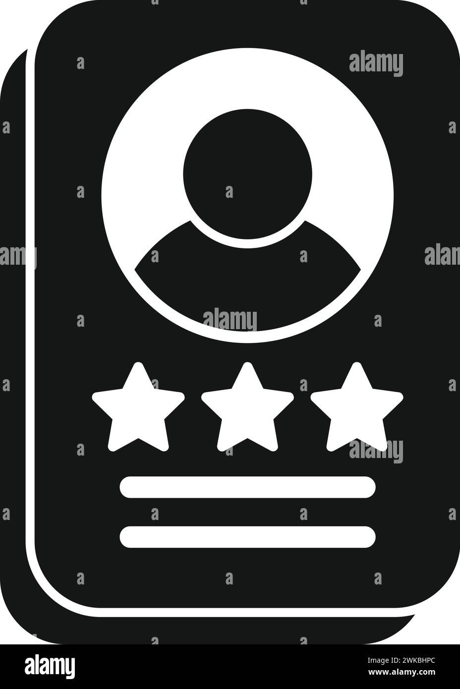 Card data customer icon simple vector. Bank market. Investment client ...